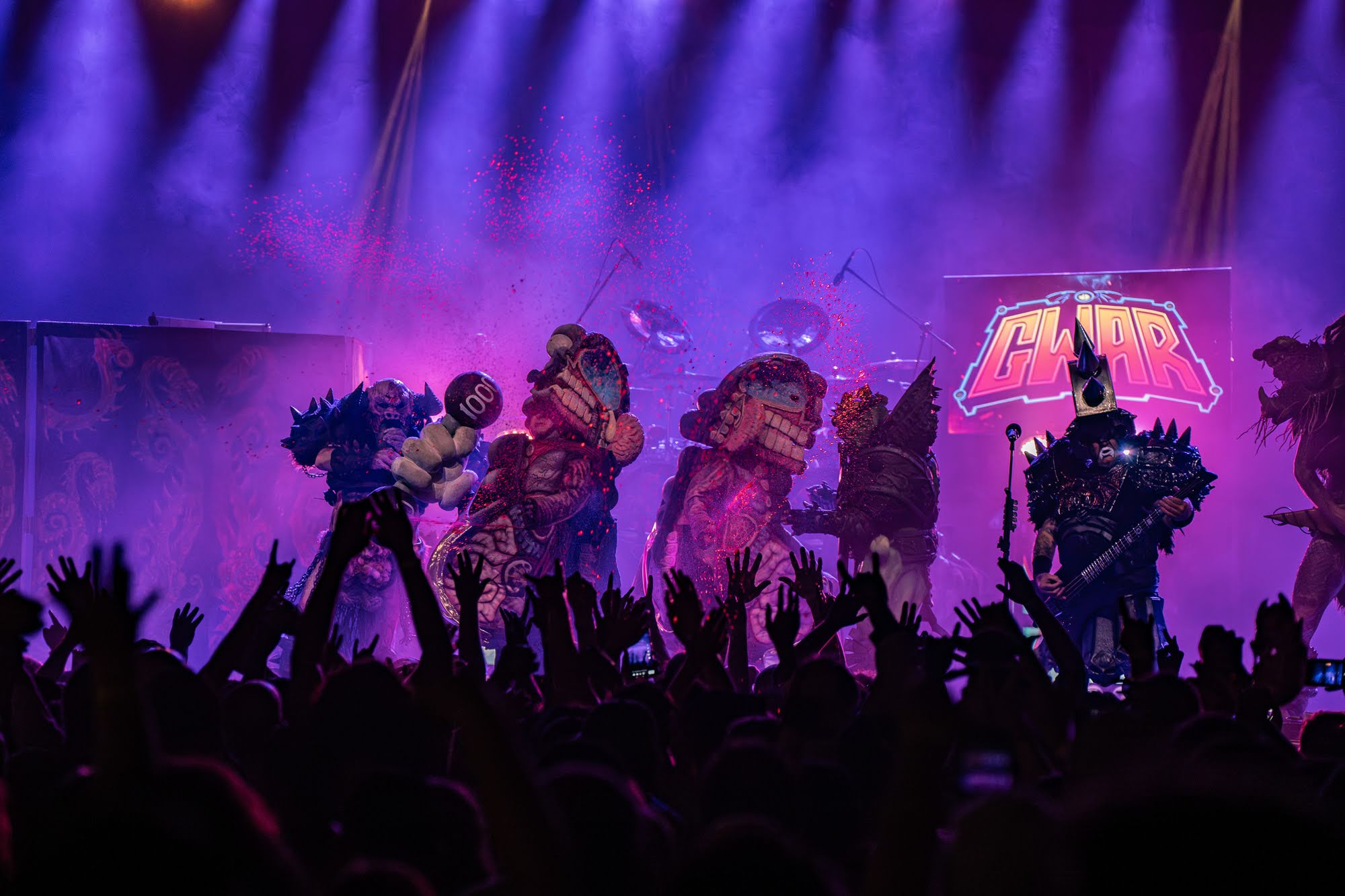 Gwar’s monstrous set rocked a loyal Tempe crowd