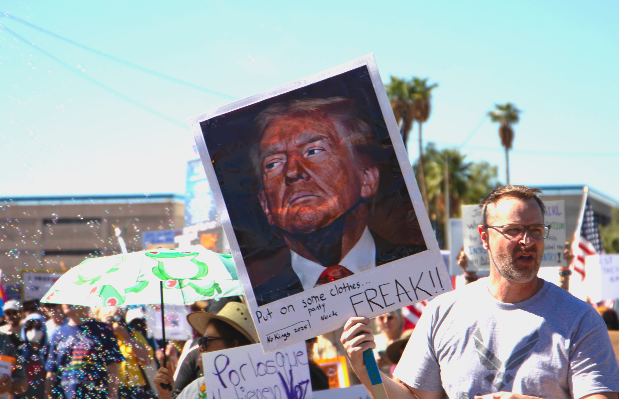 15 best signs at the Phoenix 'No Kings' protest at Arizona Capitol