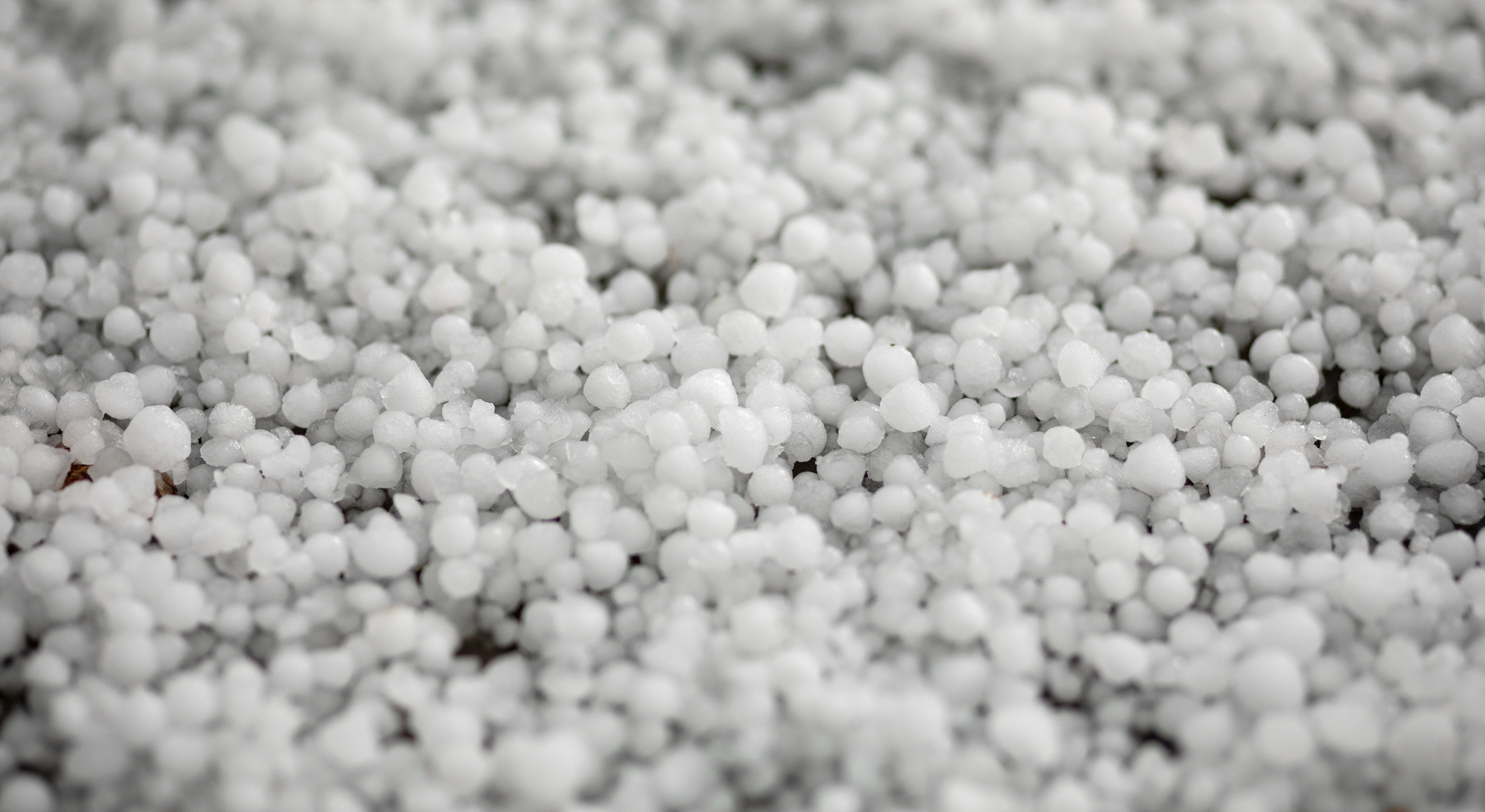 Video: Epic hail storm blankets Valley in ice on Wednesday night