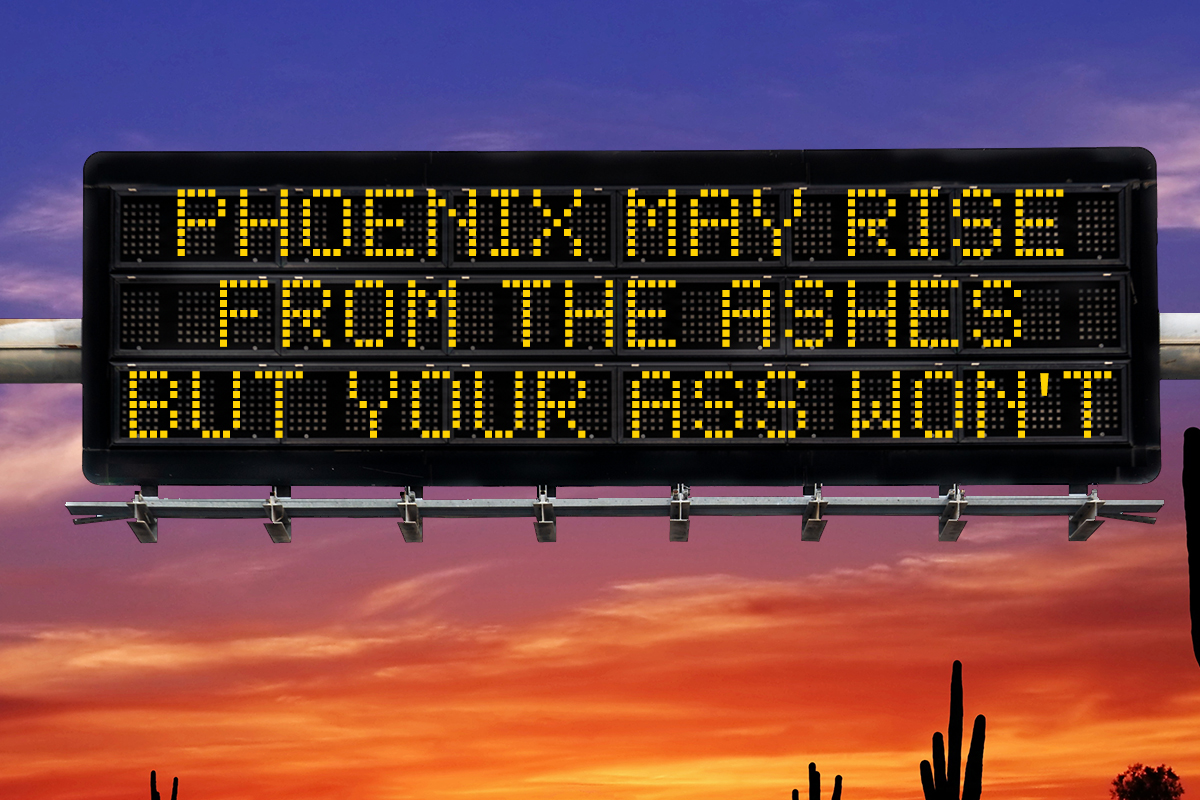 11 wildest signs rejected from Arizona’s highway safety sign contest
