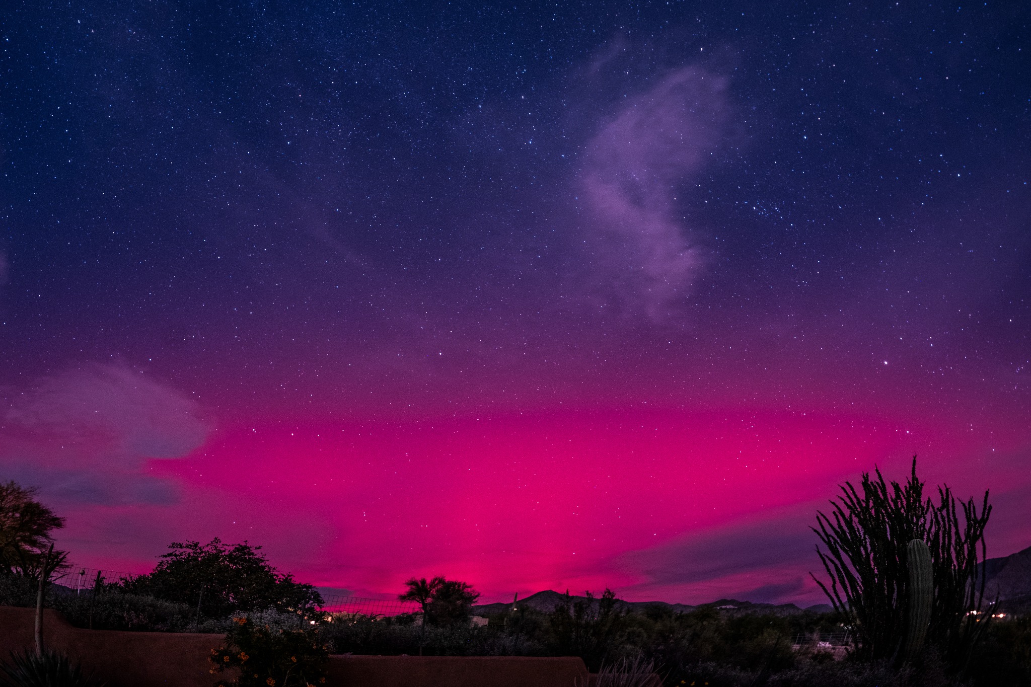 Photos: Northern Lights illuminate Arizona skies this week