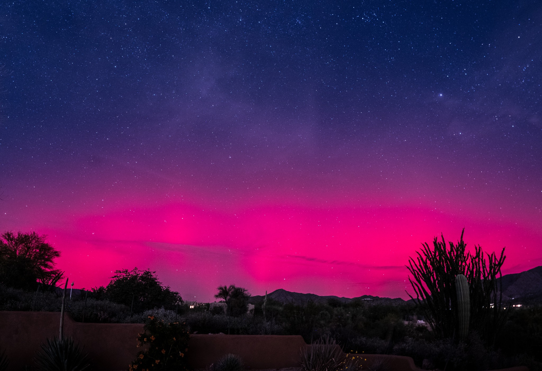 Can you see the northern lights in Arizona again tonight?