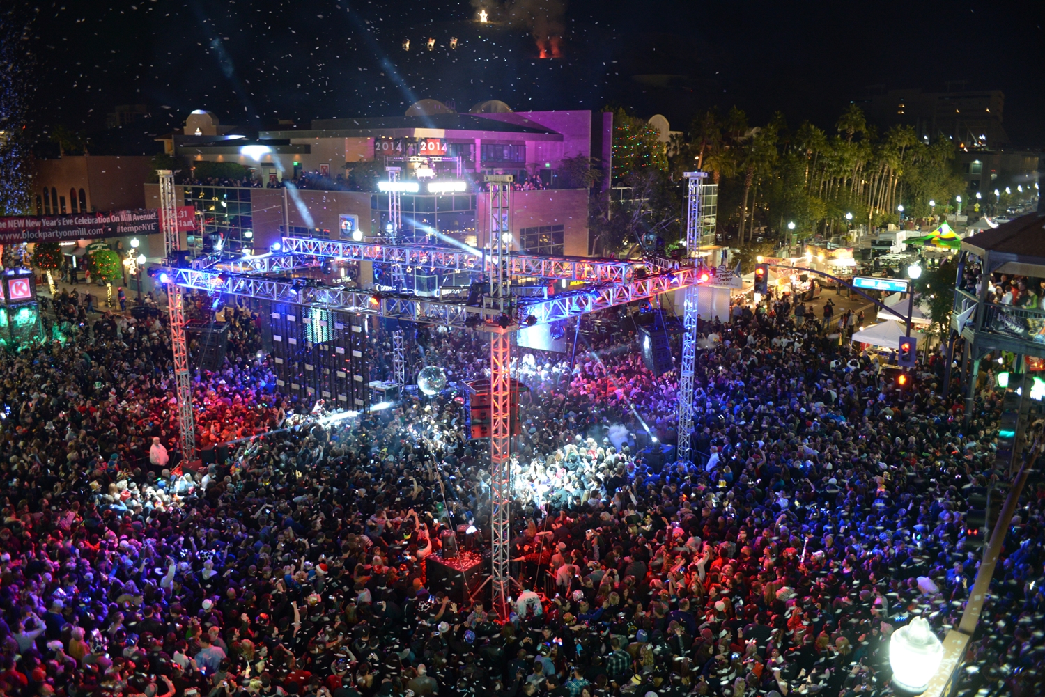 Photos: Tempe New Year’s Eve block parties over the years