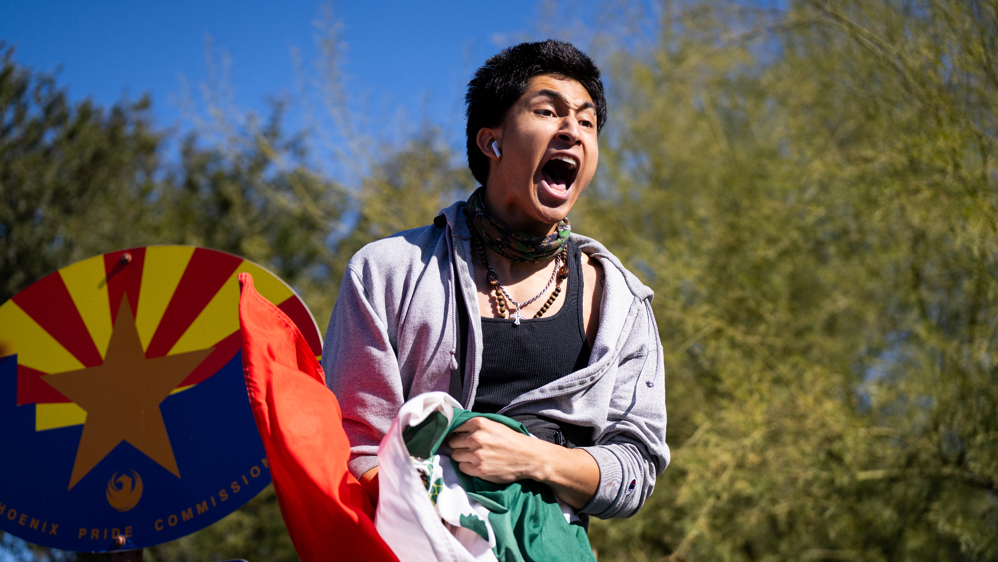 Phoenix anti-ICE protest draws thousands to Arizona Capitol: Photos