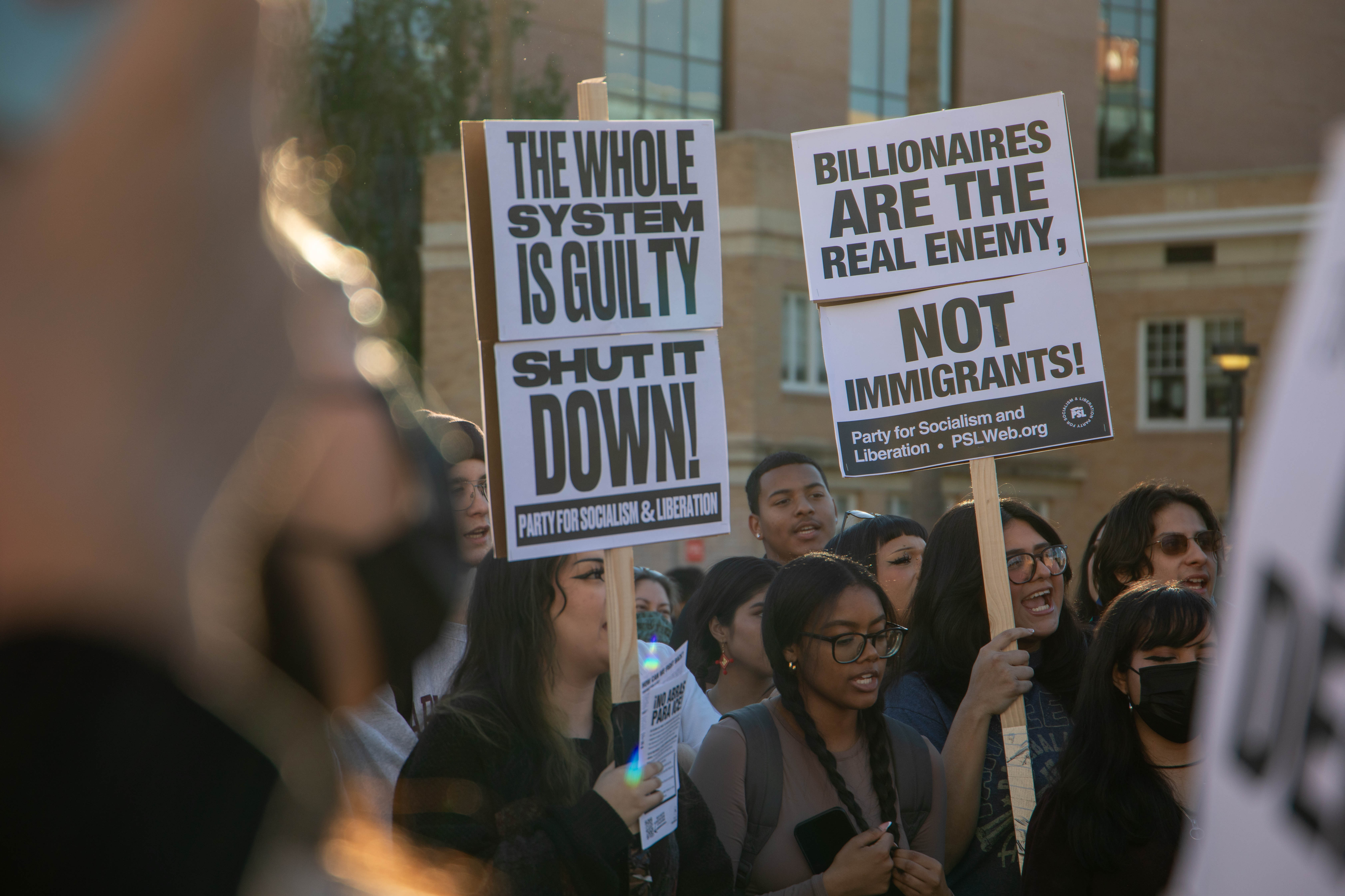 ASU students hold walkout to protest Trump and ICE: Photos