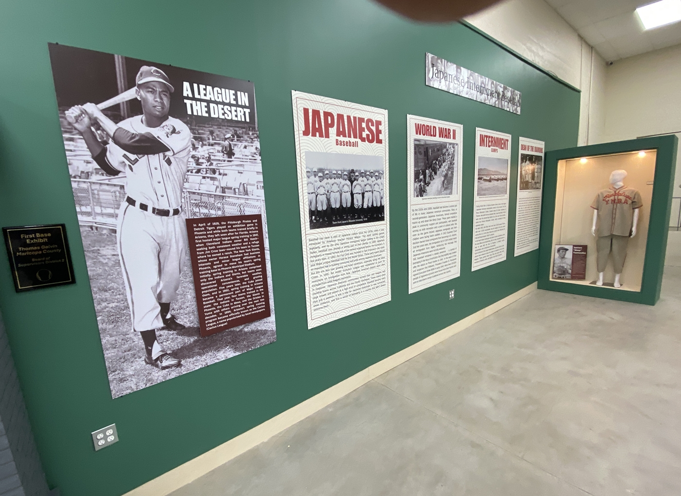 Arizona Baseball Museum in Mesa is open. Take a look inside