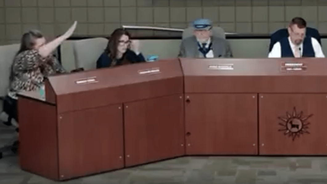 Video: Deer Valley school board member gives Nazi salute