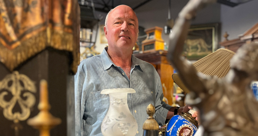 Tod Carson doesn't just sell antiques in Scottsdale - he sells history