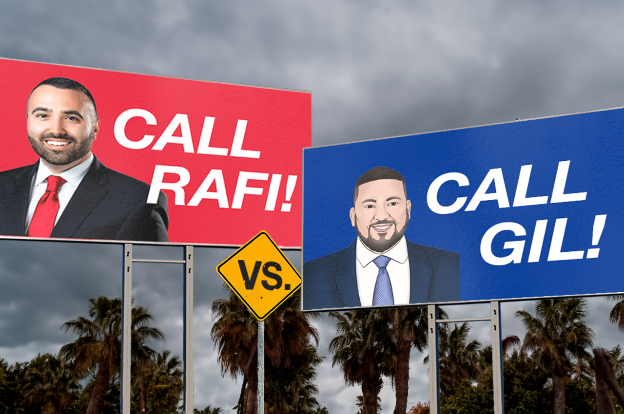 Phoenix lawyer Brandon Rafi in public feud with rival Gil Negrete ...