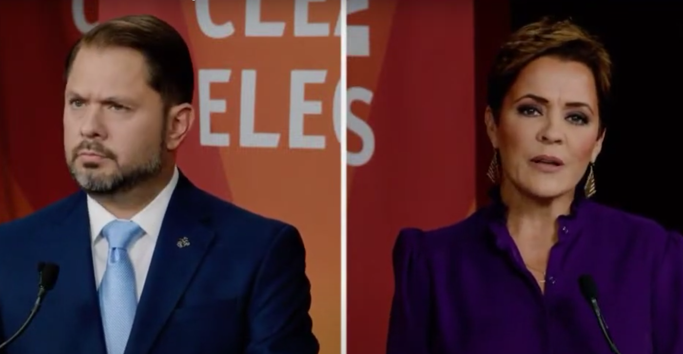 Arizona Sen. Gallego calls Kari Lake simple-minded online